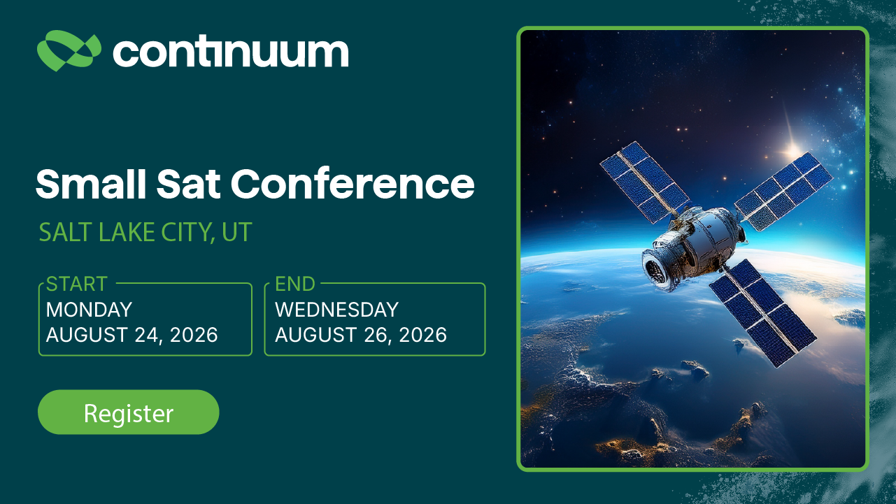 Small Satellite Conference 2026 | Continuum Powders